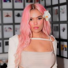 NYC, 06/30/2023, 5:15AM. Karol G: Colombian SInger-Songwriter.